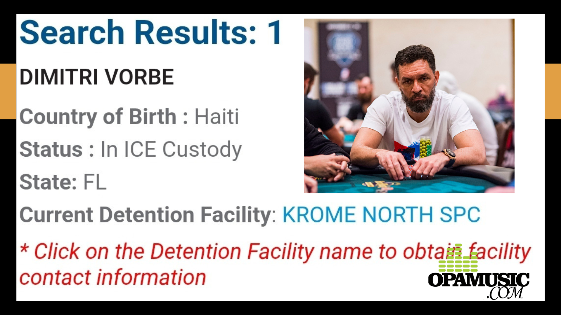 Dimitri Vorbe in ICE Custody: Haiti’s Power Broker, Scammer, and ...